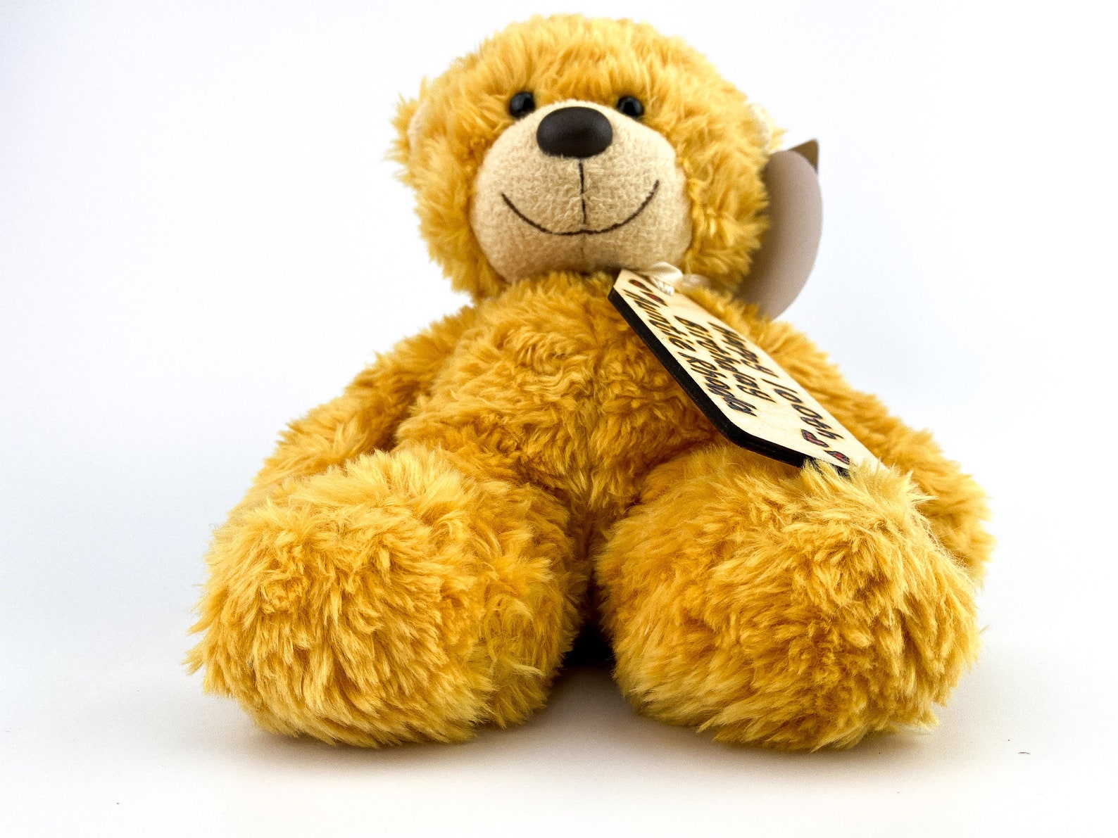 Happy Birthday Personalised Teddy Bear Soft Toy Love You | Etsy