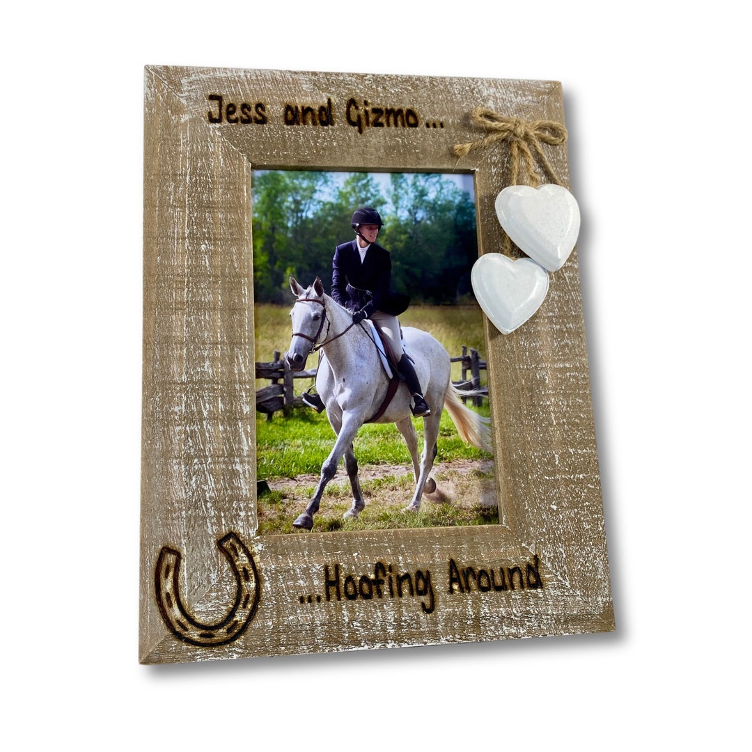 Horse Photo Frame | Hoofing Around Horsing Around | Show Jumping | Pony ...