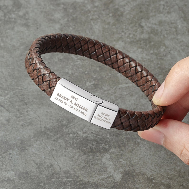 Military Memorial Bracelet Honor the Fallen Soldiers - Etsy