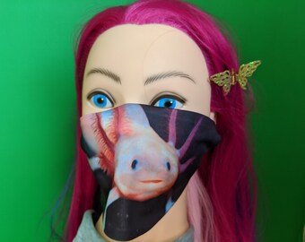 Axolotl Sleep Mask - Etsy