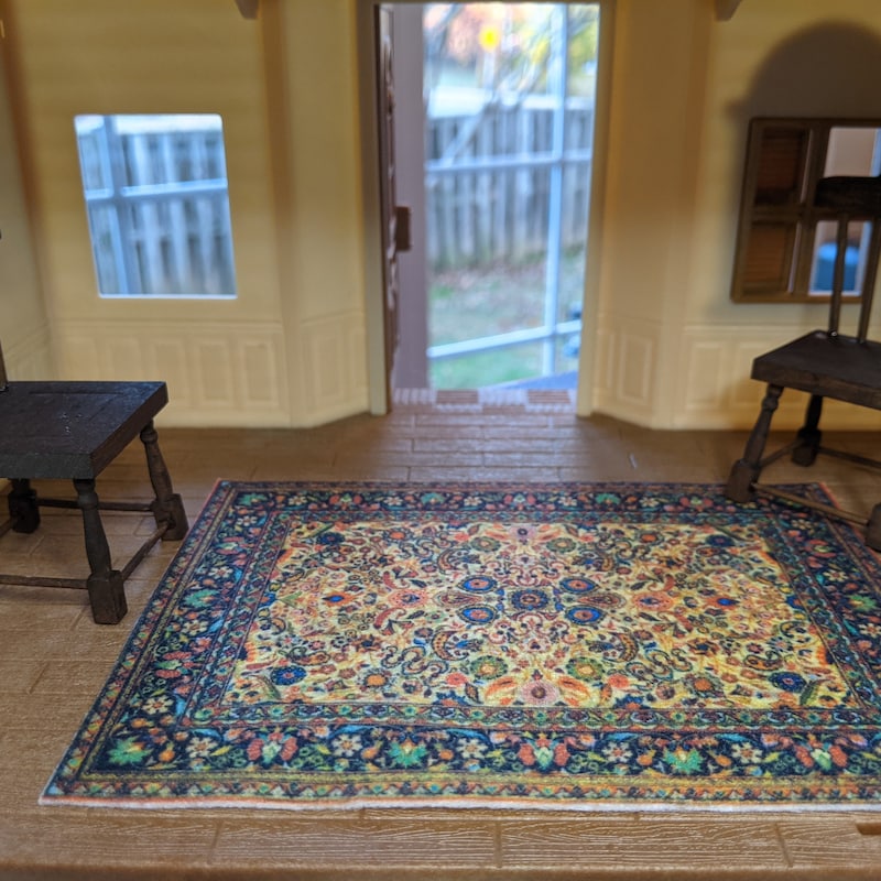 Miniature Rug 4 X4 - Etsy