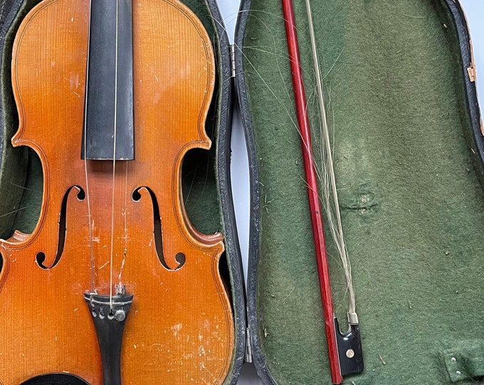 Vintage Beautiful Antonius Stradivarius Copy Violin Made in ...