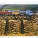 Vintage Western Run Train, American Indian and Landscape Folk Art ...