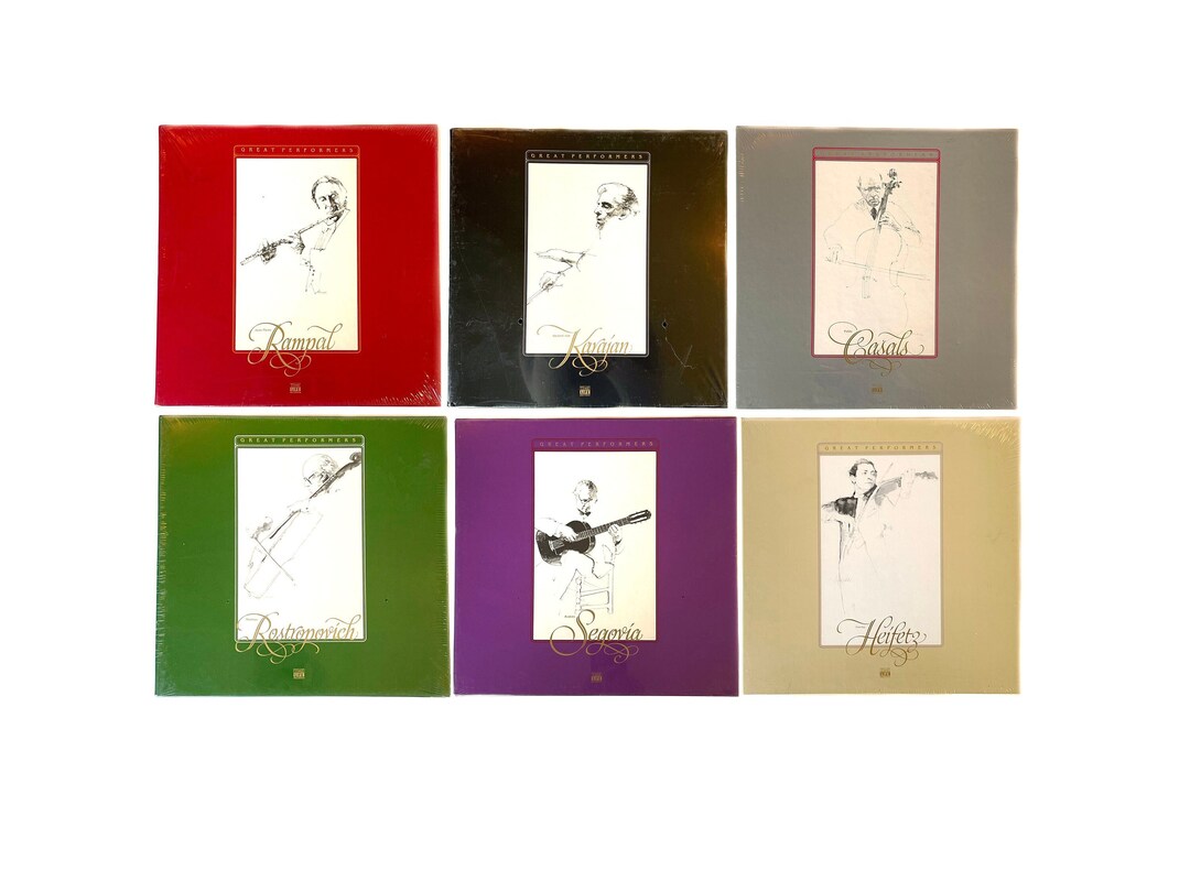 Vintage Time Life Great Performers Collection - 6 Box Set - Karajan ...