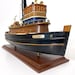 Antique Baltimore Steamer Tugboat Ship Model Maritime Art - Etsy