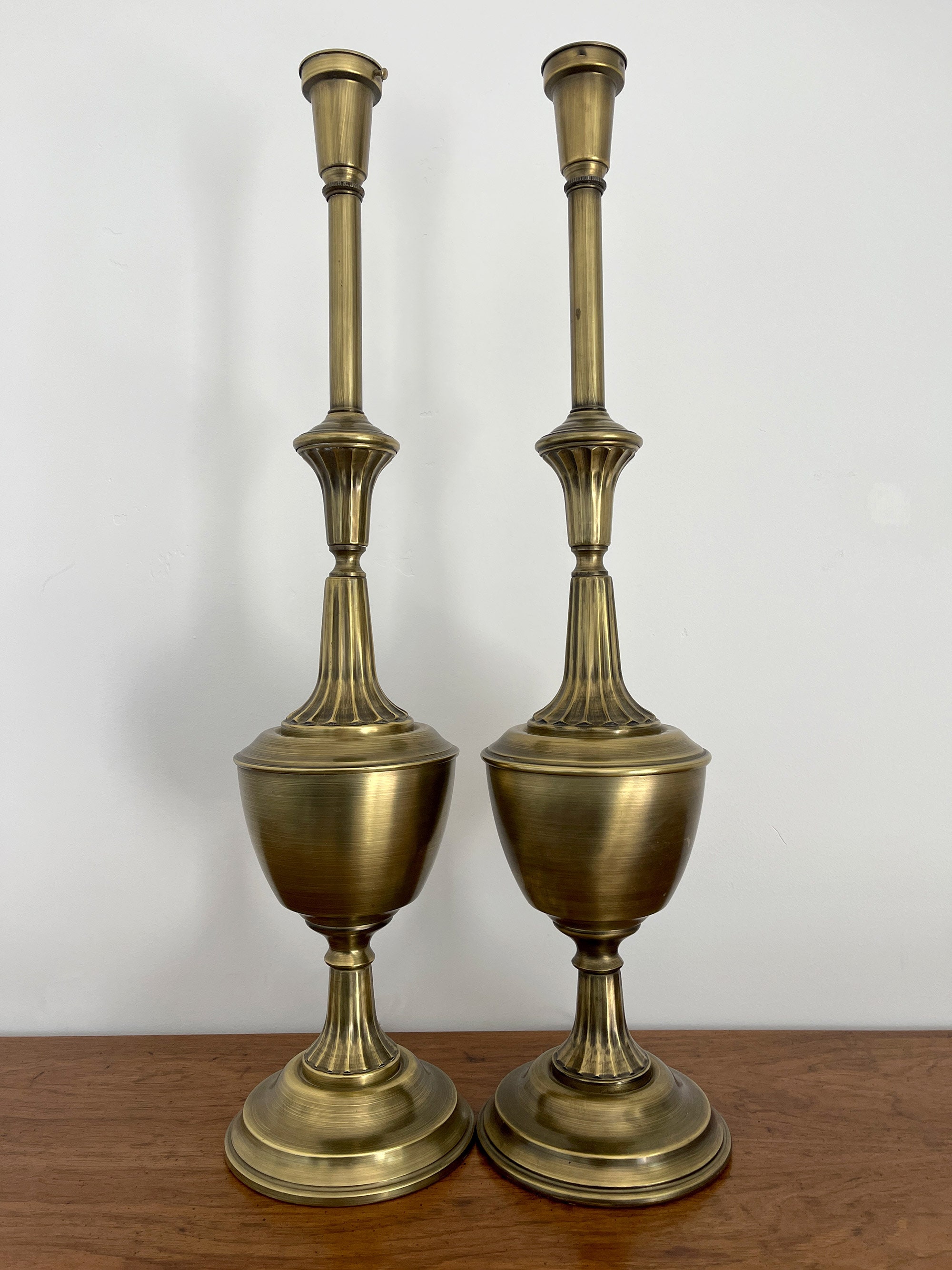 Vintage Pair of MCM Rembrandt Masterpiece 3806 Brass Table Lamp by ...