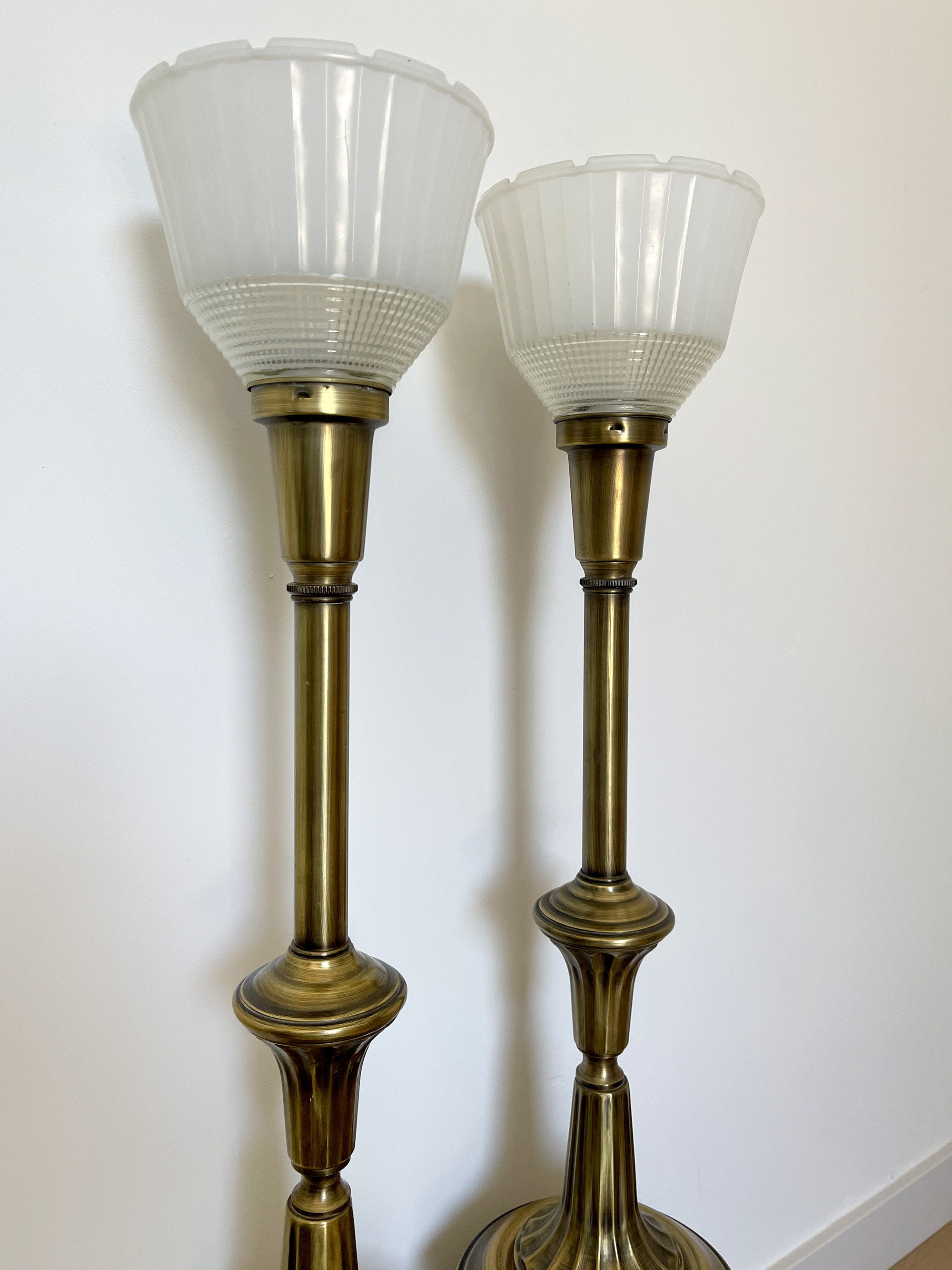 Vintage Pair of MCM Rembrandt Masterpiece 3806 Brass Table Lamp by ...