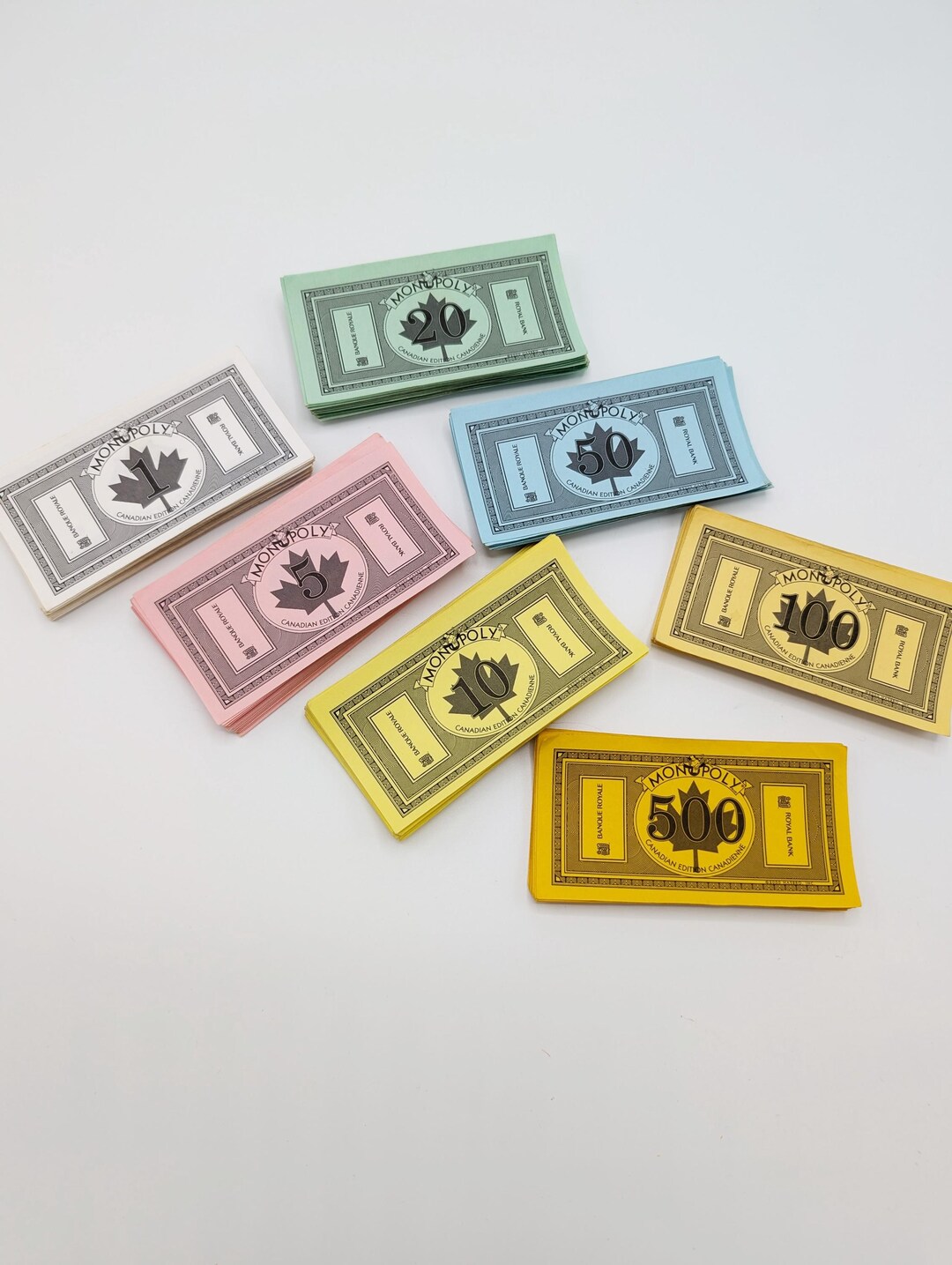 Monopoly Canadian Edition Replacement Money Cash 2000 - Etsy