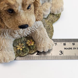 Sandicast Cocker Spaniel Dog Sculpture, Knick Knack, Puppy Realistic ...