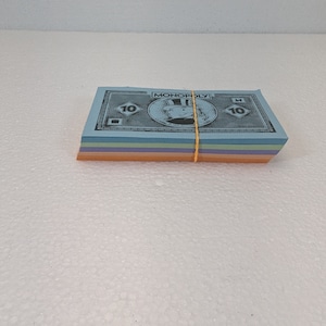 Monopoly Cheaters Replacement Money Cash 2017 - Etsy