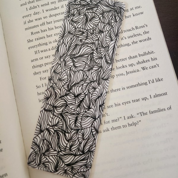 Book Abstract - Etsy