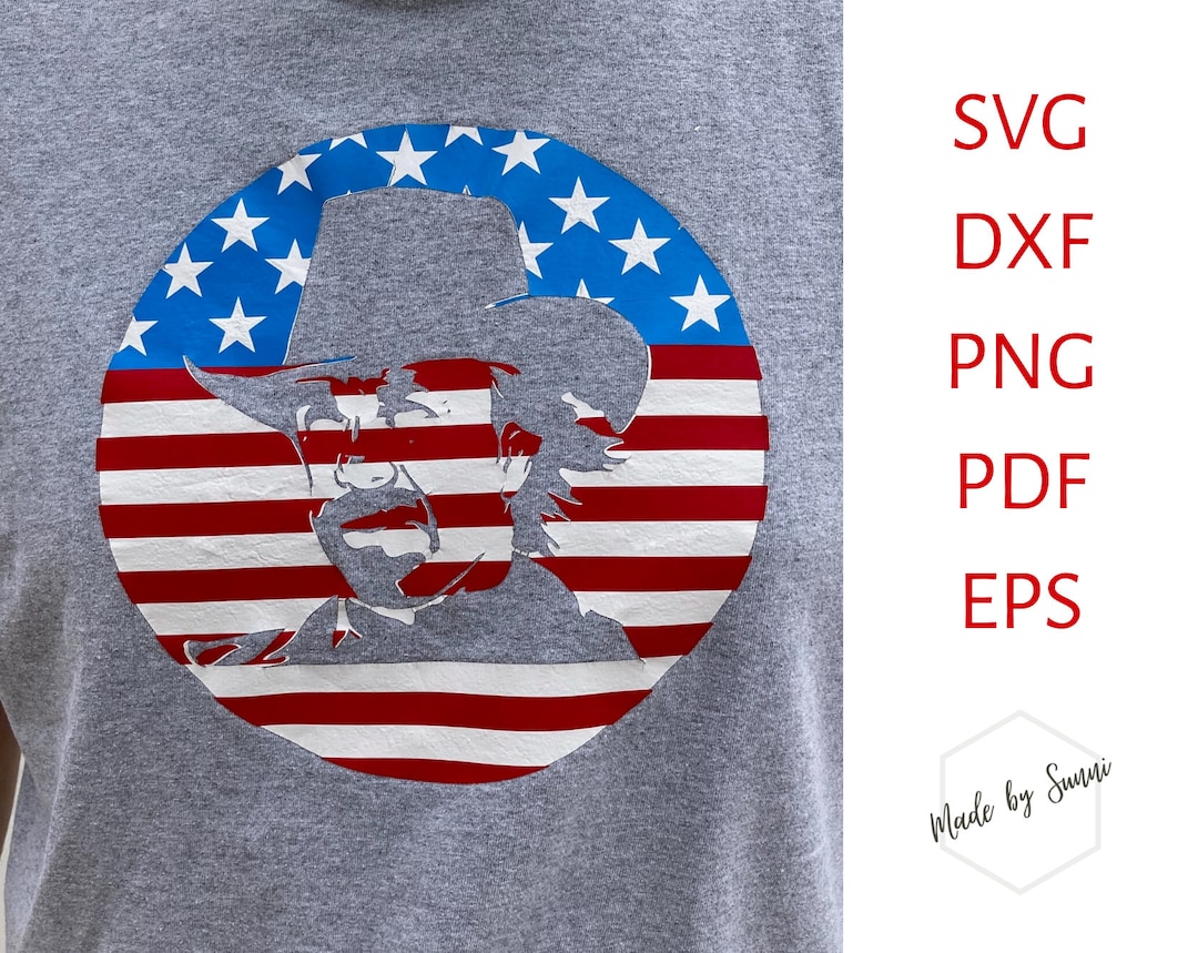 Patriotic Chuck Norris SVG Cut Files for Cricut and Silhouette Cameo ...