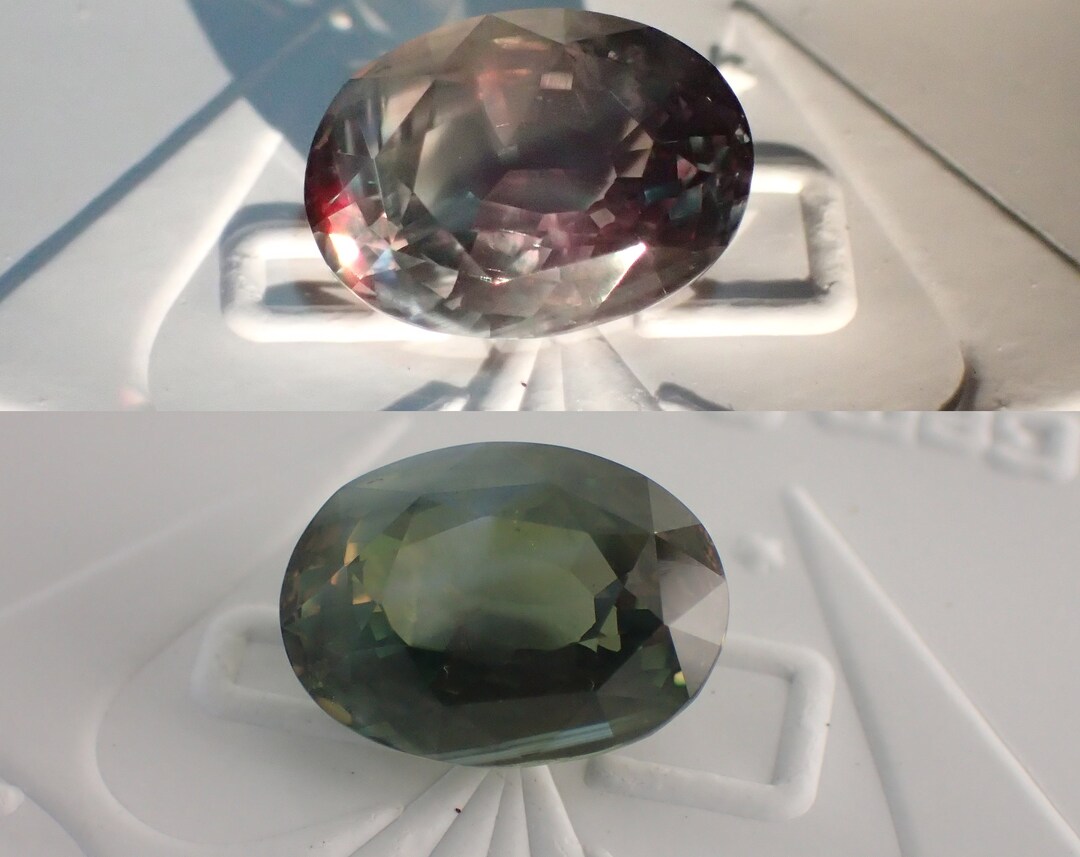 5.23 CT Color Change Alexandrite 80%+ Colour Change (natural Unheated ...