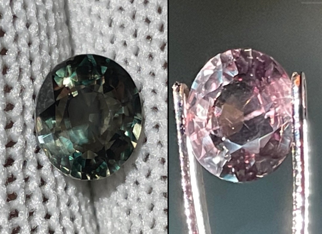 1.90 CT Color Change Alexandrite (80%+change) (natural Unheated) ID ...