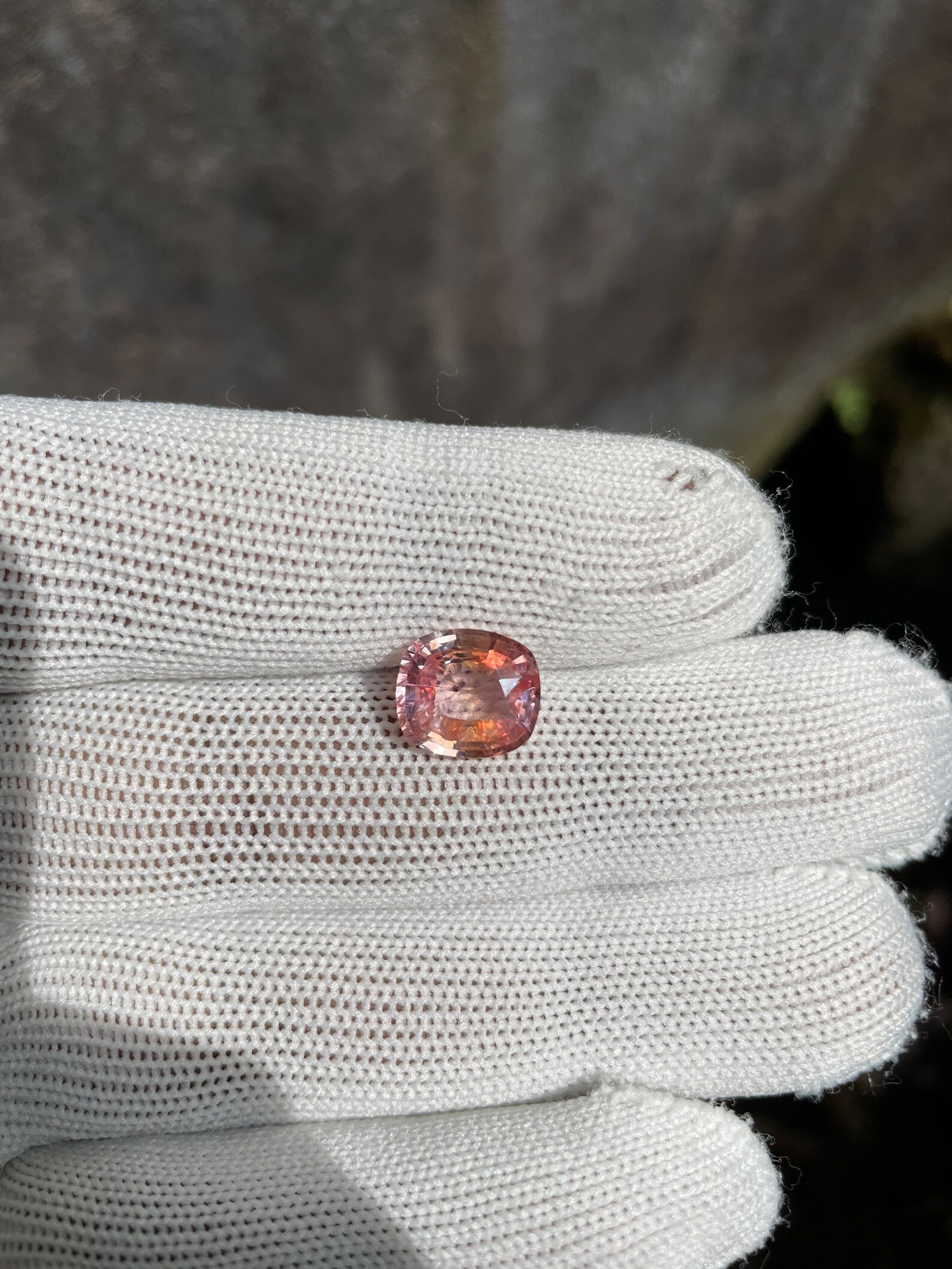 5.28 CT Padparadscha Sapphire(natural Unheated) ID- SS001459 - Etsy