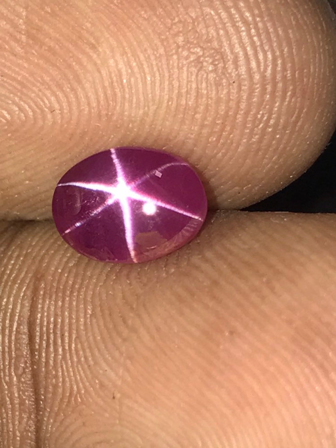 2.61 CT Pink Star Sapphirenatural Unheated ID SS000677 - Etsy