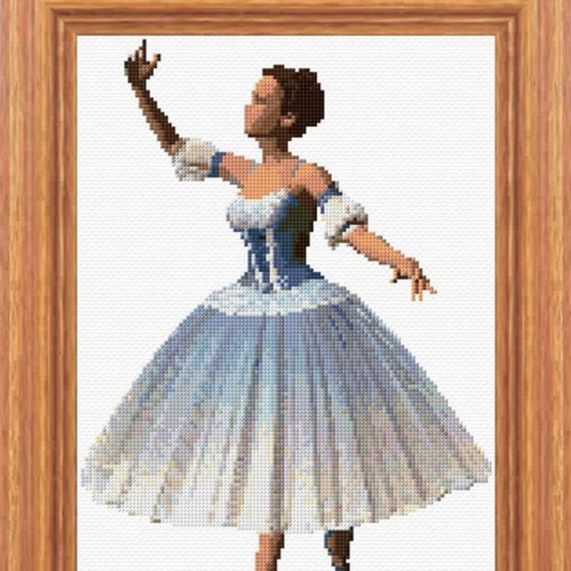 Dancer Cross Stitch - Etsy
