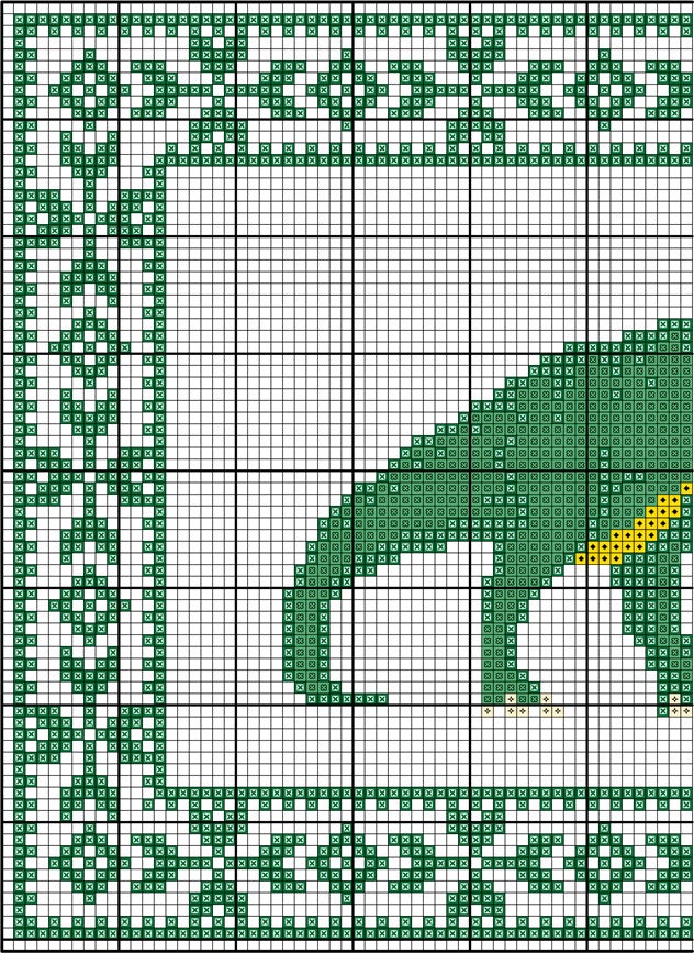 Dinosaur Cross Stitch Pattern PDF Pattern Digital Download - Etsy