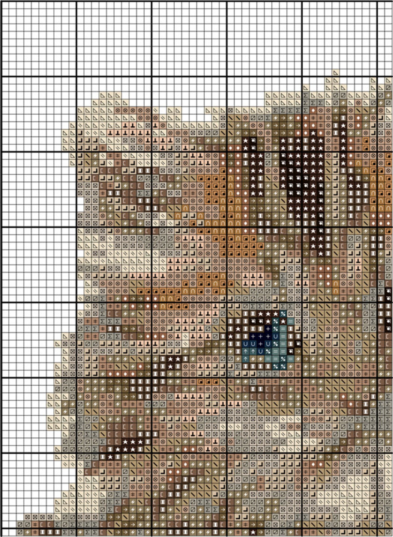 Kitten Cross Stitch Pattern PDF Pattern Digital Download Counted Cross ...