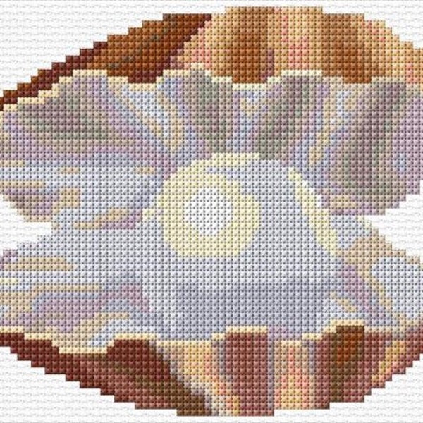 Sea Shell Cross Stitch Patterns - Etsy