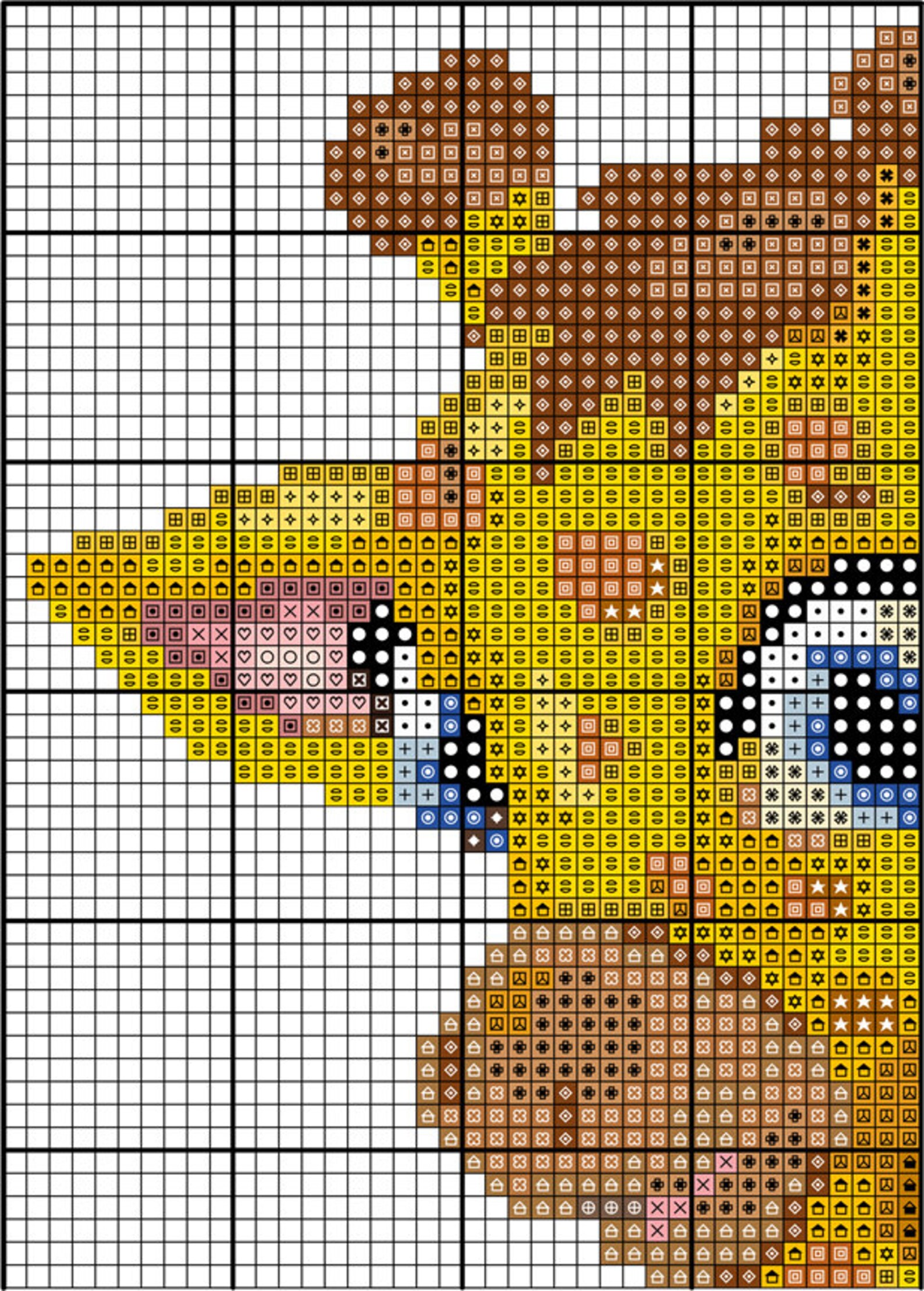 Giraffe Cross Stitch Pattern PDF Instant Download Animal Cross Stitch ...