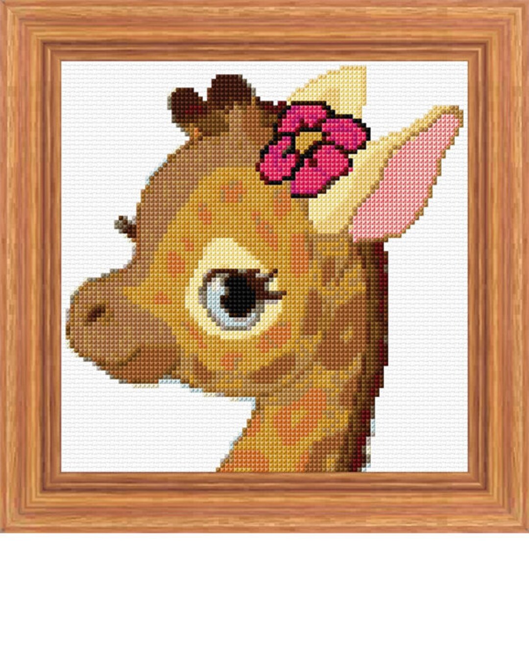 Giraffe Cross Stitch Pattern PDF Pattern Digital Download Kids Children ...