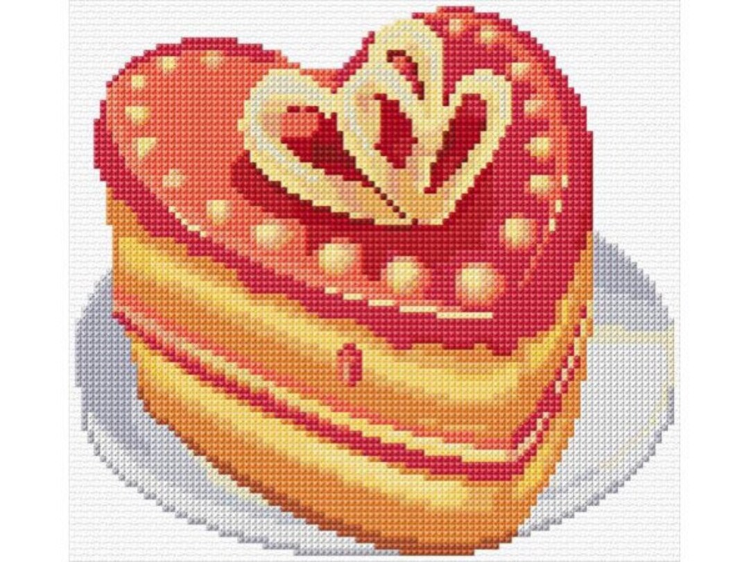 Cake Cross Stitch Pattern PDF Pattern Digital Download Counted Cross ...