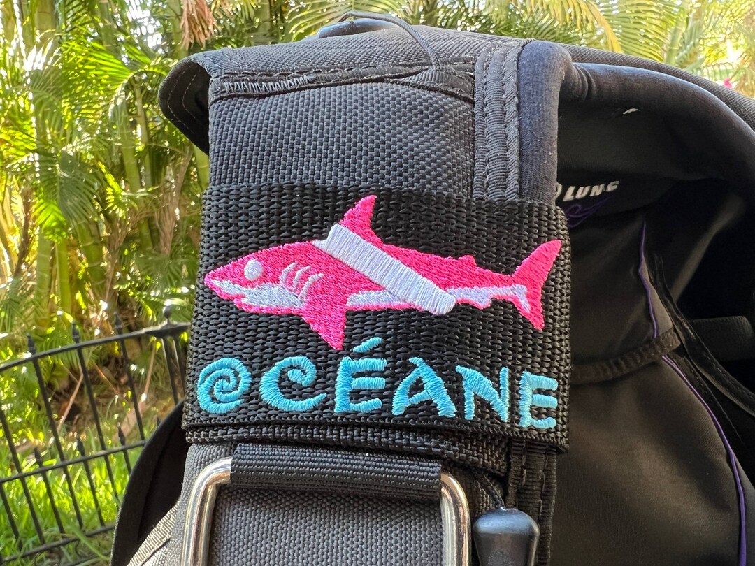Pink Dive Flag Shark Personalized & Customizable Scuba Diver - Etsy