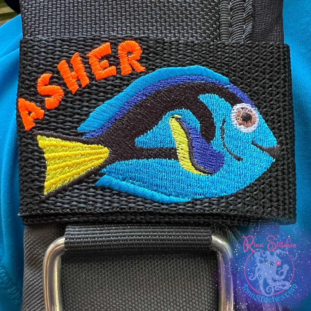 Blue Tang Tropical Fish Personalized & Customizable Scuba Diver BCD ...