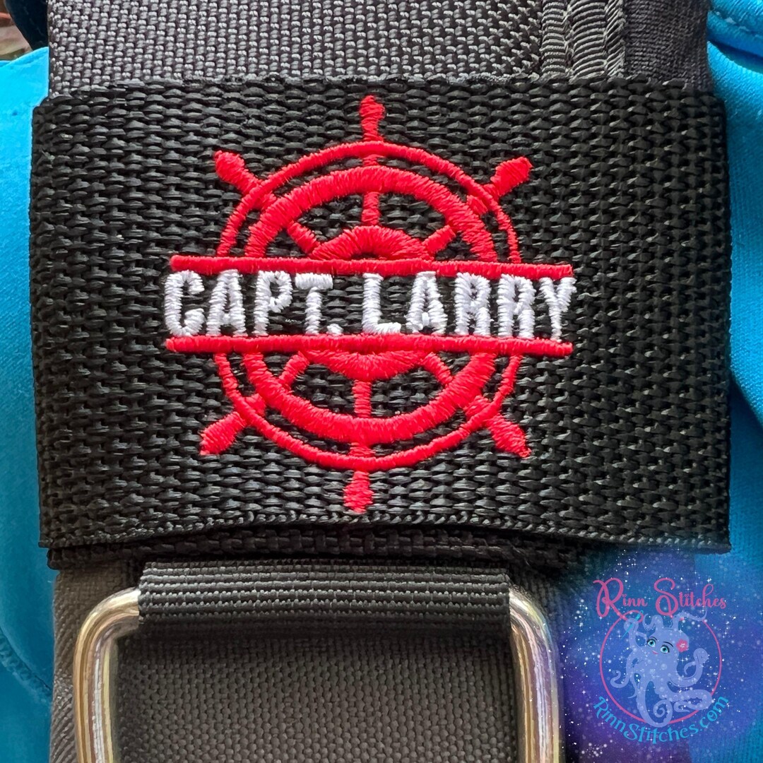Ship Wheel | Personalized & Customizable Scuba Diver BCD Identification ...