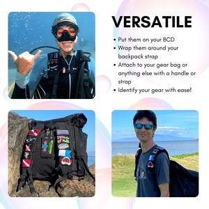 Ship Wheel | Personalized & Customizable Scuba Diver BCD Identification ...