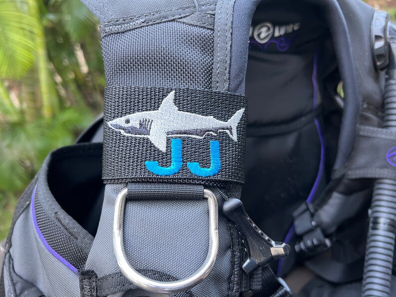 Silver Shark Personalized & Customizable Scuba Diver BCD - Etsy