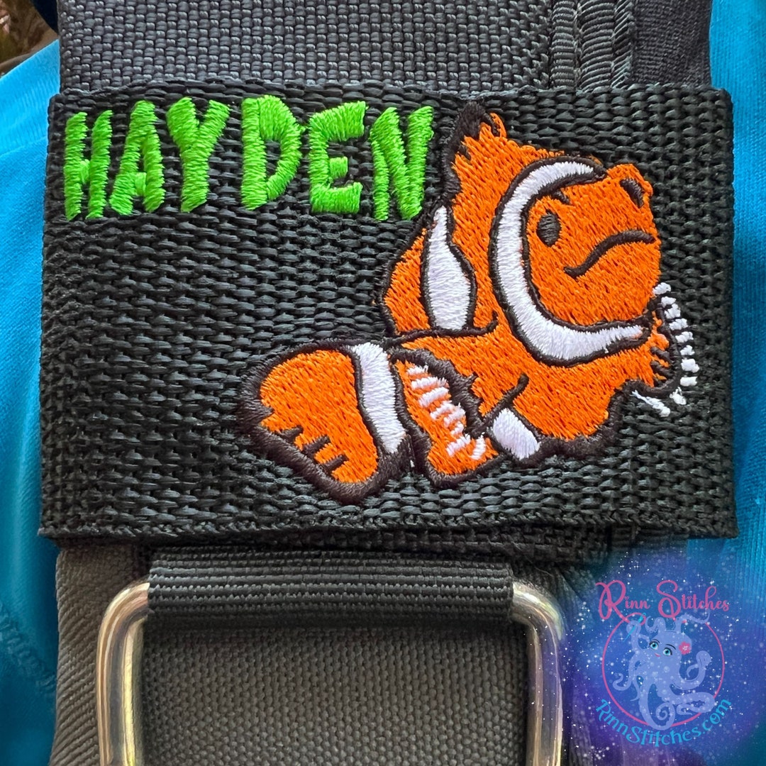 Clown Fish Personalized Scuba Diver BCD Tag Handmade on Maui, Hawaii by ...