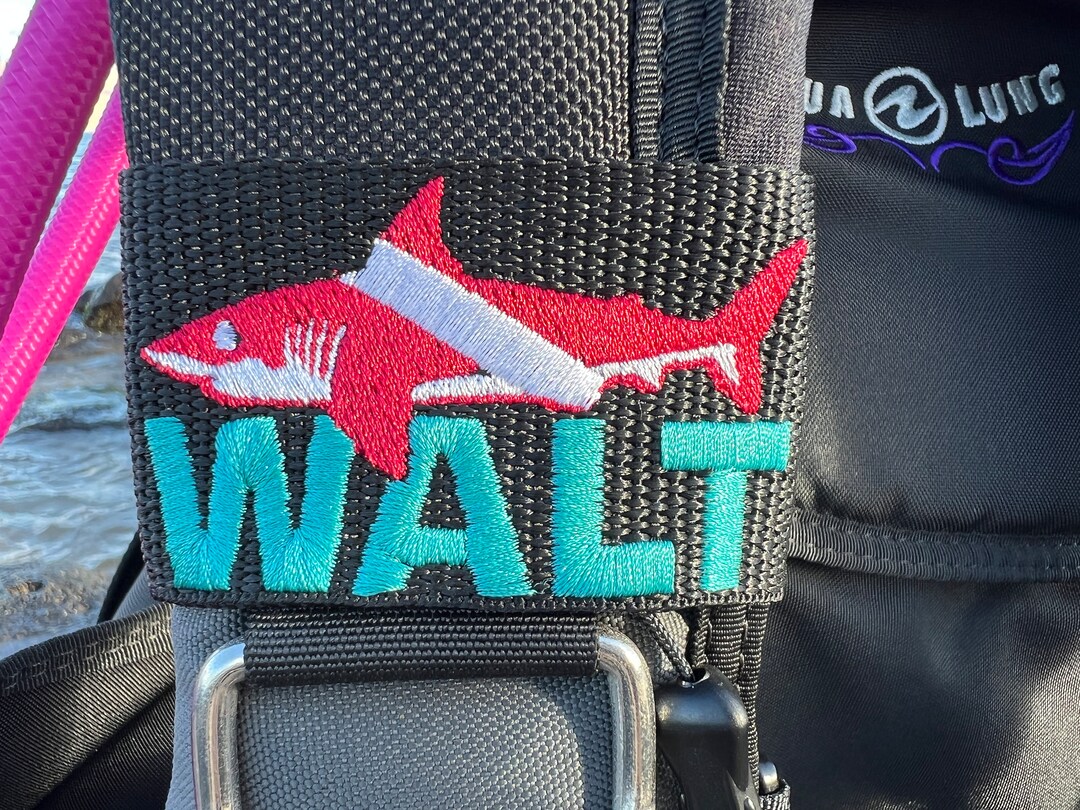 Dive Flag Shark Personalized & Customizable Scuba Diver BCD - Etsy