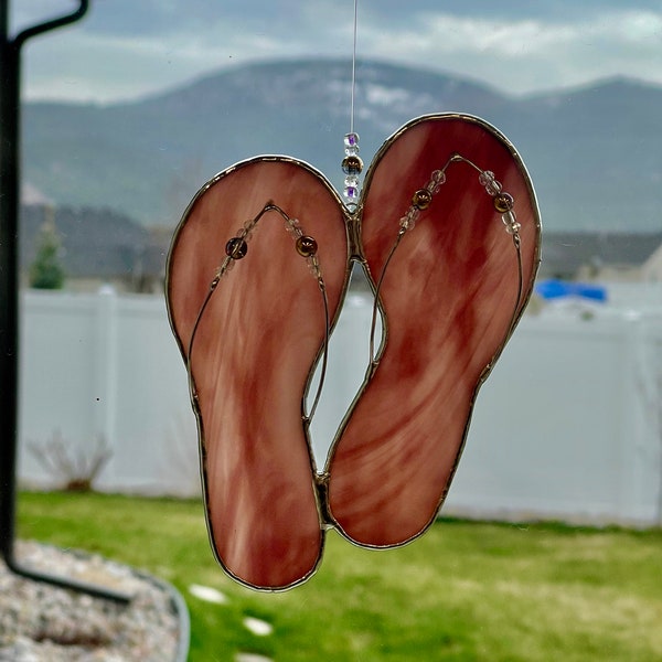 Flip Flop Glass - Etsy