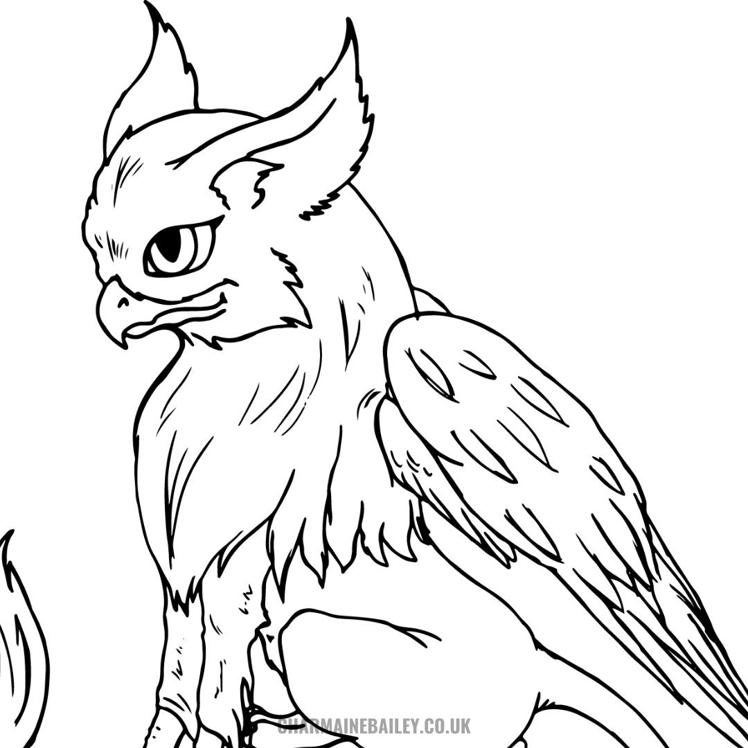 Gryphon Coloring Pages
