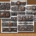Steampunk Number, Digital Download, Junk Journal, Scrapbooking, Clip ...