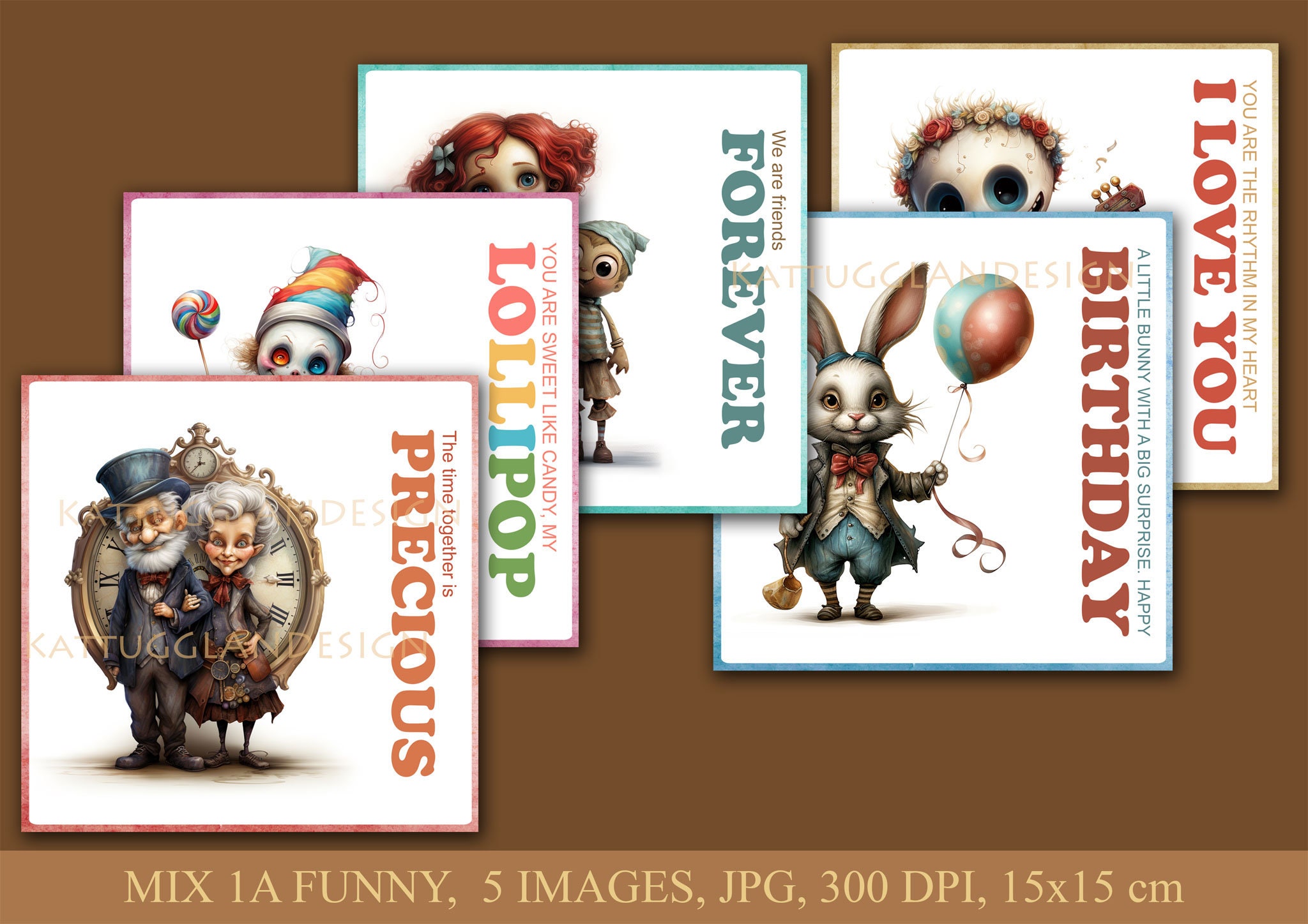 Mix 1a, Greeting Card, Comic, Digital Download, Scrapbooking, Clip Art ...