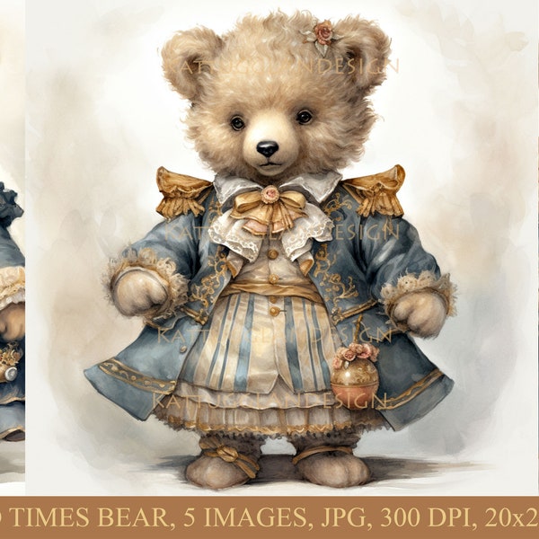 Shabby Old Bear - Etsy