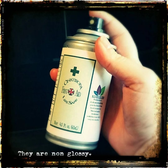 Resident Evil First Aid Spray Labels Prop for Decor Cosplay DIY ...