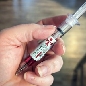 Resident Evil Virus Pens: Gamer Gift, Set of Two - Etsy
