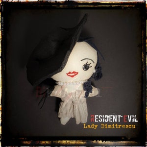 Lady Dimitrescu Plushie Doll Figure - Etsy