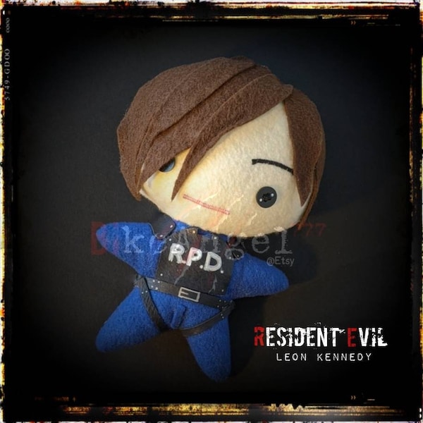 Leon Kennedy Plush Doll - Etsy