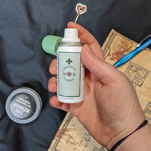 Resident Evil First Aid Spray Labels Prop for Decor Cosplay DIY ...