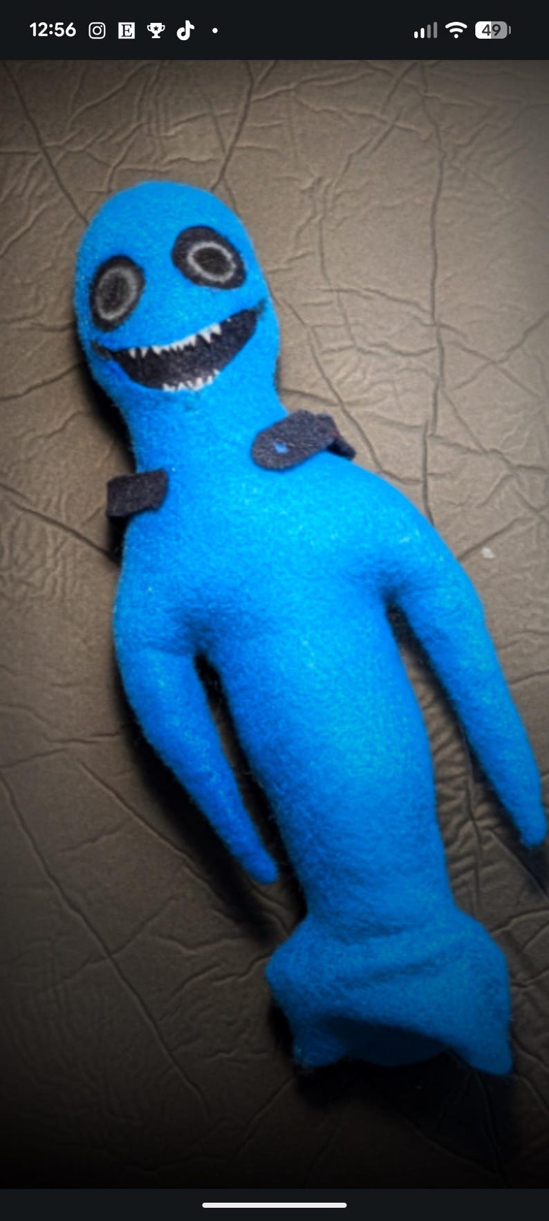 Handmade Roblox Plushie: Indie Game Felt Toy, Gamer Gift - Etsy