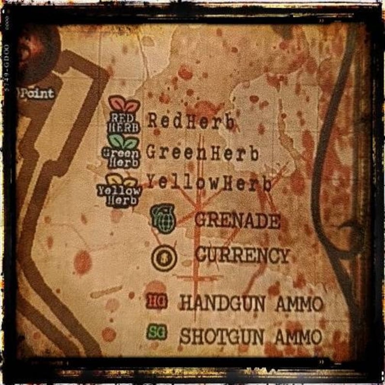 Resident Evil World Map