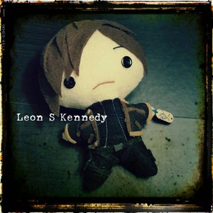 Resident Evil Inspired | Leon S Kennedy | Resident Evil 4 | Plush ...