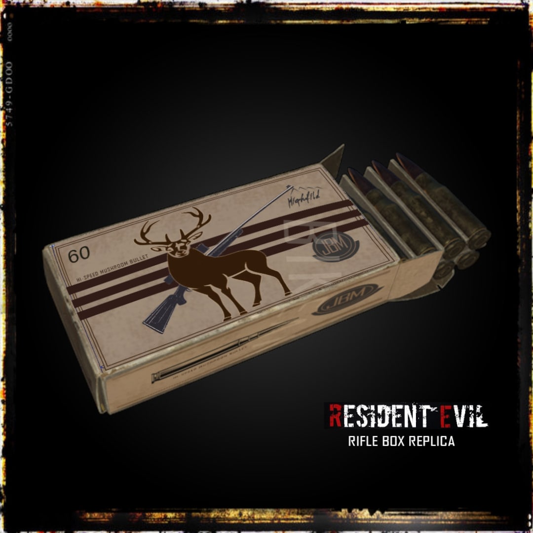 Resident Evil Rifle Ammo Box - Etsy