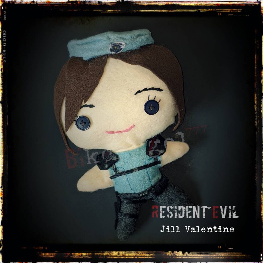 Resident Evil Inspired | Jill Valentine | STARS | Resident Evil | Plush ...