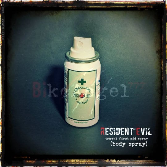Resident Evil First Aid Spray Labels Prop for Decor Cosplay - Etsy Canada
